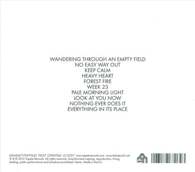 THE LATE CALL PALE MORNING LIGHT NEW CD 4047179670623 | eBay