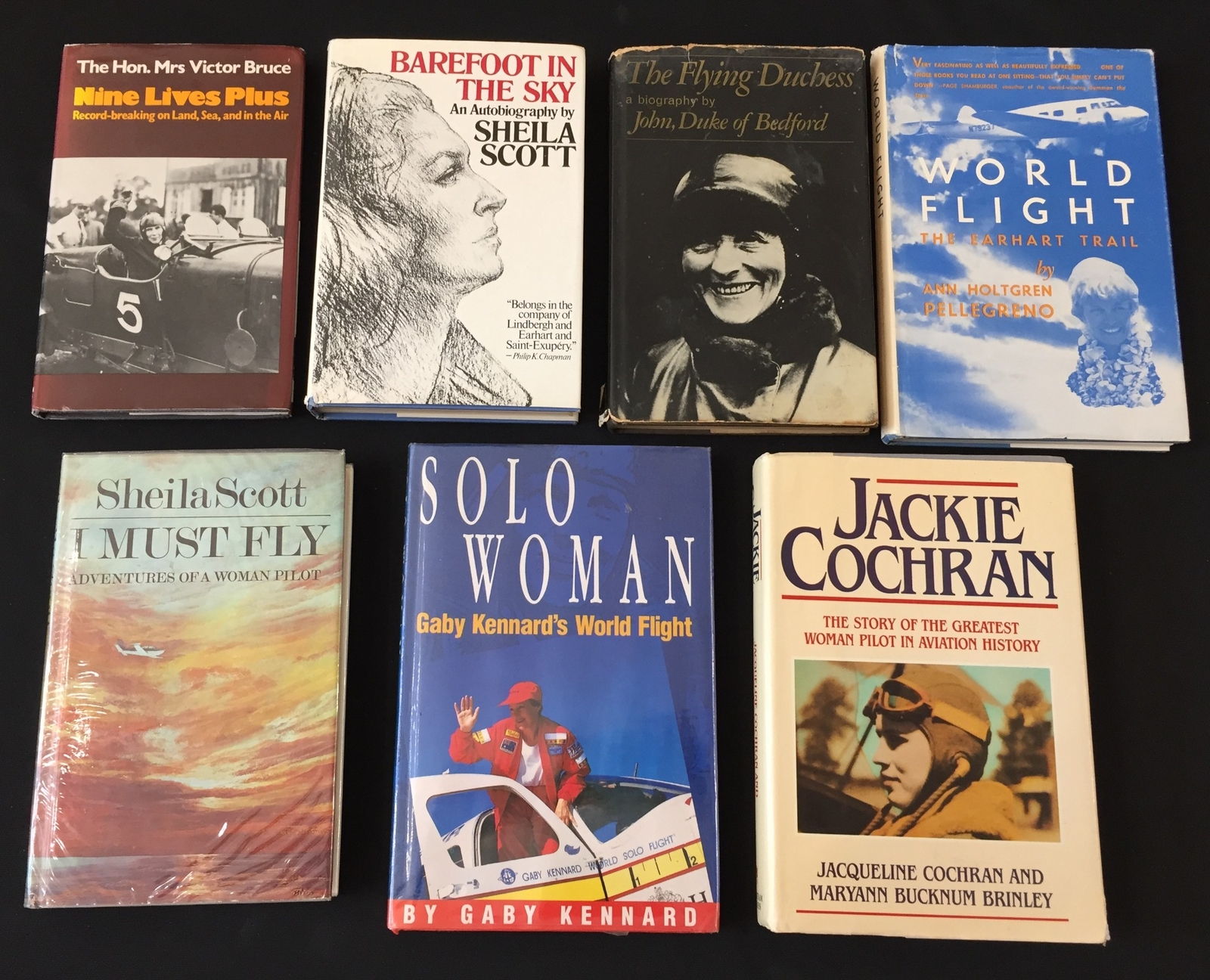 Sheila Scott Jackie Cochran Earhart Flying Duchess Women Aviation Books ...
