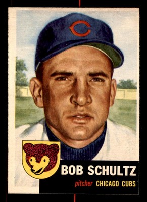 1953 Topps #144 Bob Schultz - NM | eBay