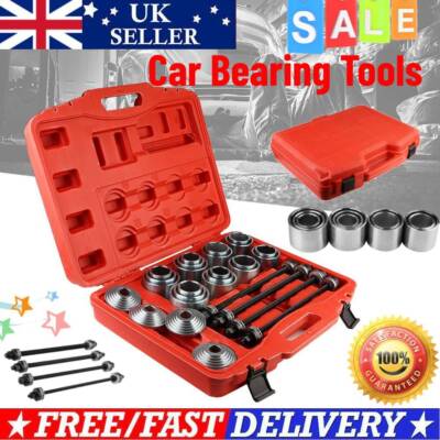 36x Car Press and Pull Sleeve Kit Bush Bearing Removal Insertion Tool ...