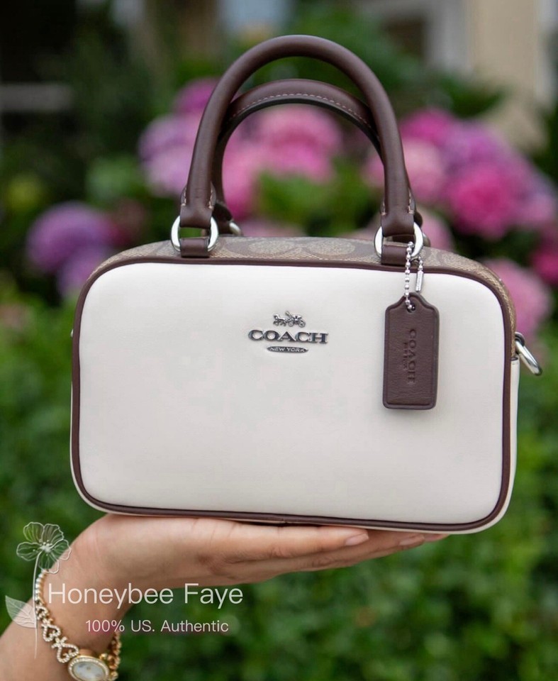 NWT Coach Satchel Crossbody In Signature Colorblock CV704/CT776/CAK74 ...