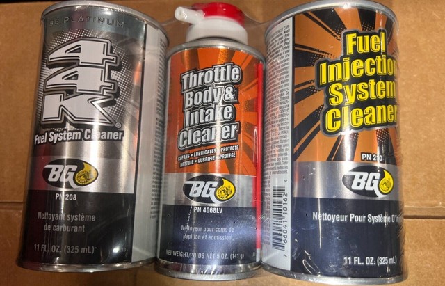 BG Fuel Injection System Cleaner #210 2 Cans for Professional Fi ...