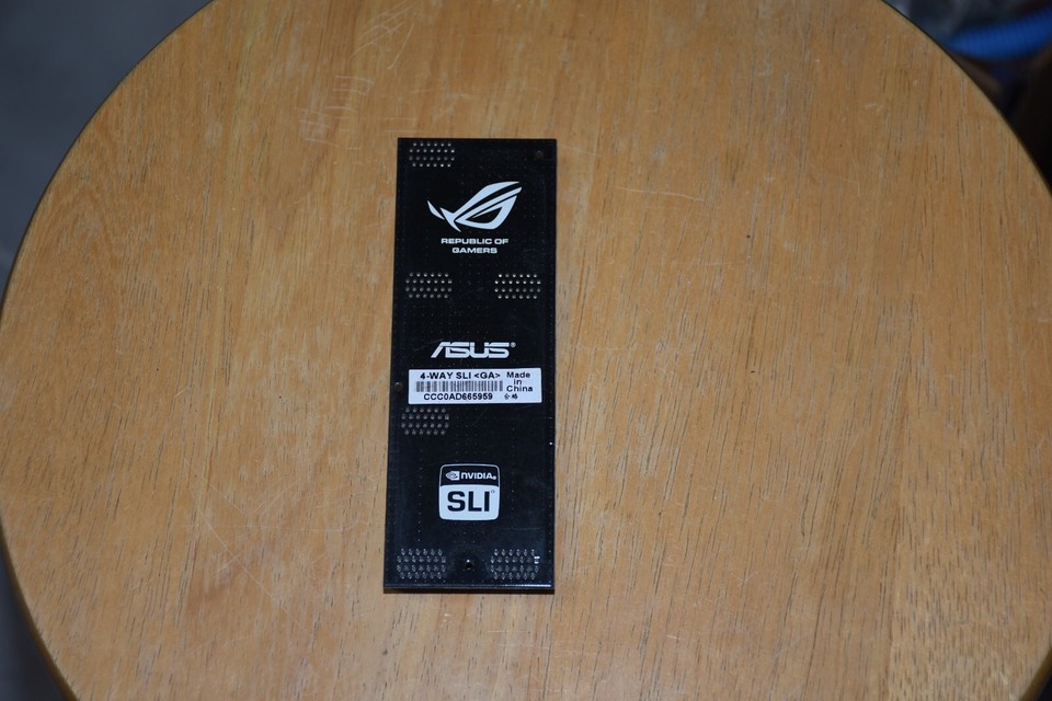 New Asus ROG Enthusiast 4W 4 Way SLI Bridge for NVIDIA Graphics Video ...