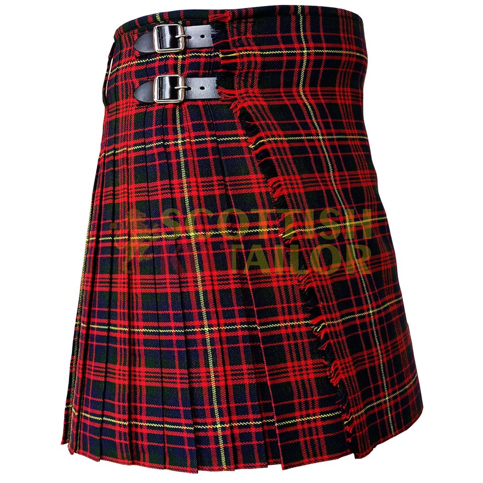 Scottish Handmade Traditional Cameron Tartan kilt & Custom Size Kilts ...