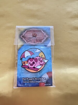 vivziepop pin Hazbin Hotel Fat Nugget Beach Bum Enamel Pin Limited ...