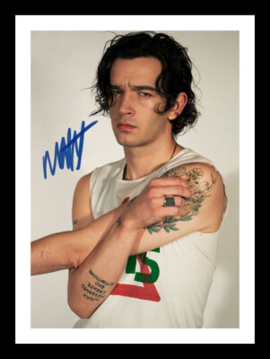 MATT HEALY - THE 1975 AUTOGRAPHED SIGNED & FRAMED PHOTO PRINT | eBay UK