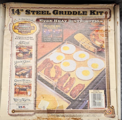 Yellowstone Rocky Mountain Range Company ™ Steel Griddle Kit ...