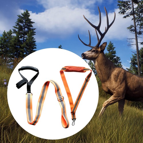 Deer Drag and Harness Deer Rope with Comfort Grip Handle Hunting | eBay
