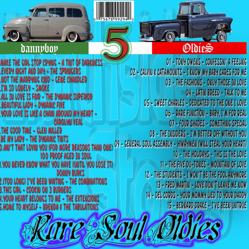 North Side Stories Vol 5 CD Rare Soul CD Lowrider Style Oldies 2 CD Set ...