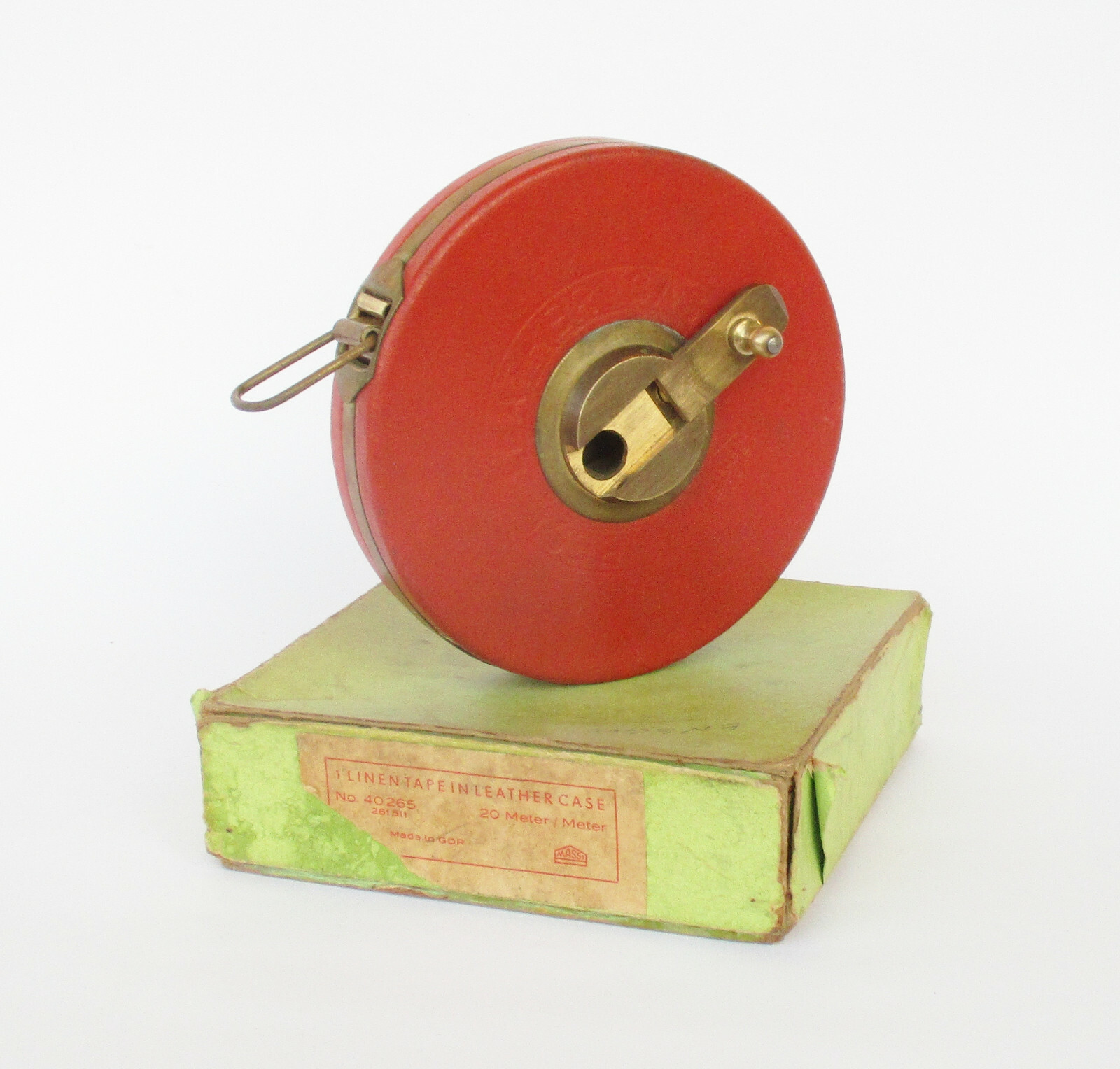 Vintage german Massi Tools 20M tape measure with original box ...
