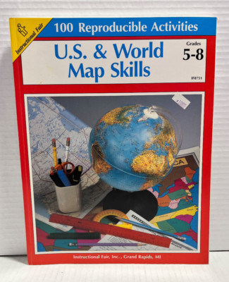 U.S. & World Map Skills | eBay