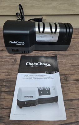 Chefs Choice Model 250 Knife Sharpener White A4 | eBay