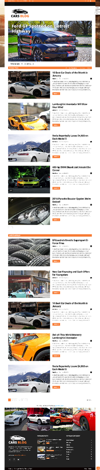Car Blog Website Design with Free VPS Web Hosting and Installation | eBay