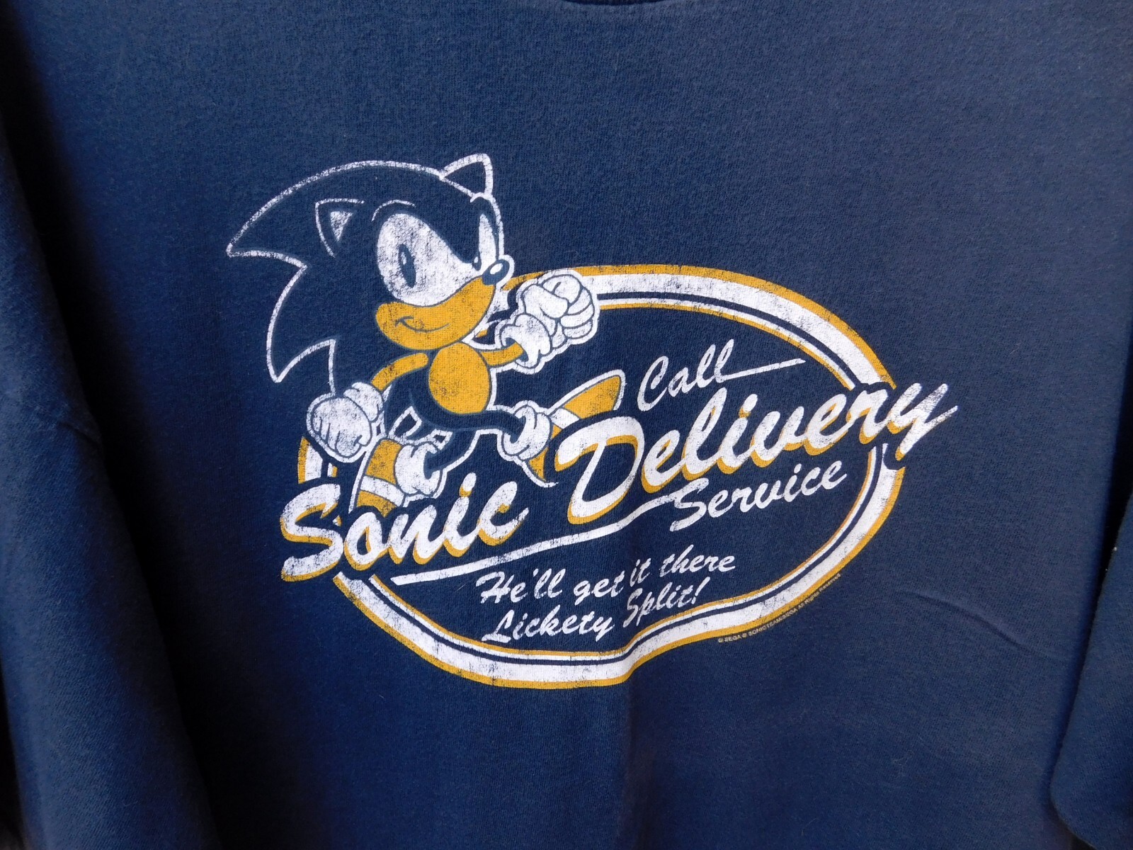 SONIC the HEDGEHOG DELIVERY SERVICE XL Blue TOP HEAVY… - Gem