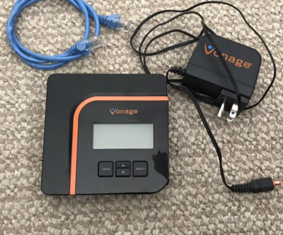 Vonage Phone Adapter with Cable Power Model VDV21-VD, supports two ...