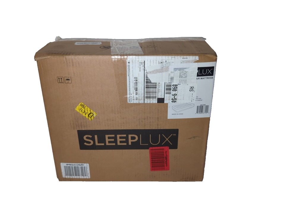 SLEEPLUX Durable Inflatable Air Mattress with Built-in Pump, Pillow And ...
