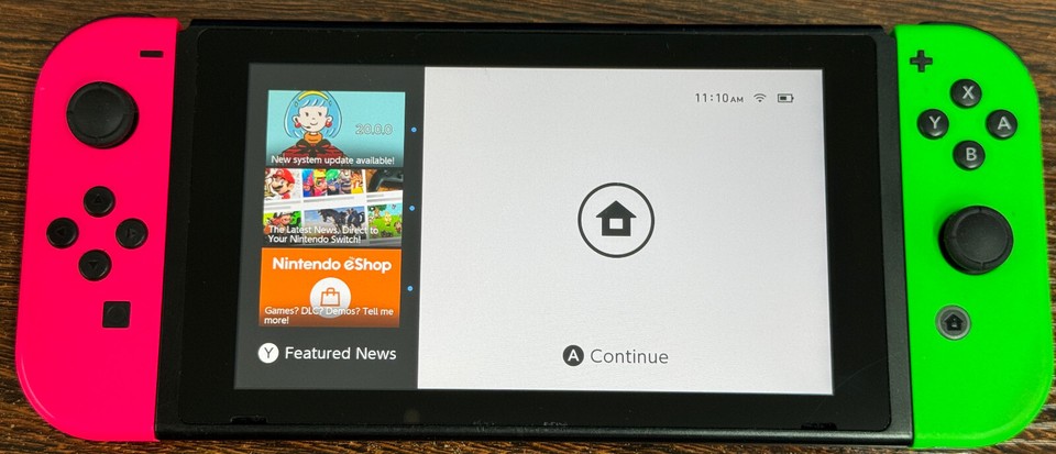 Nintendo Switch Handheld Console System - v1 Unpatched - Excellent Used ...