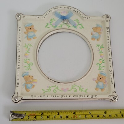 Vintage Hallmark Baby Frame Pat-a-cake, for Baby Hand Stamp, 7 x 6.75 ...