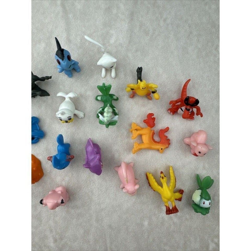Vintage Pokemon Mini Figures Collection Set - 20 Characters Collectible ...