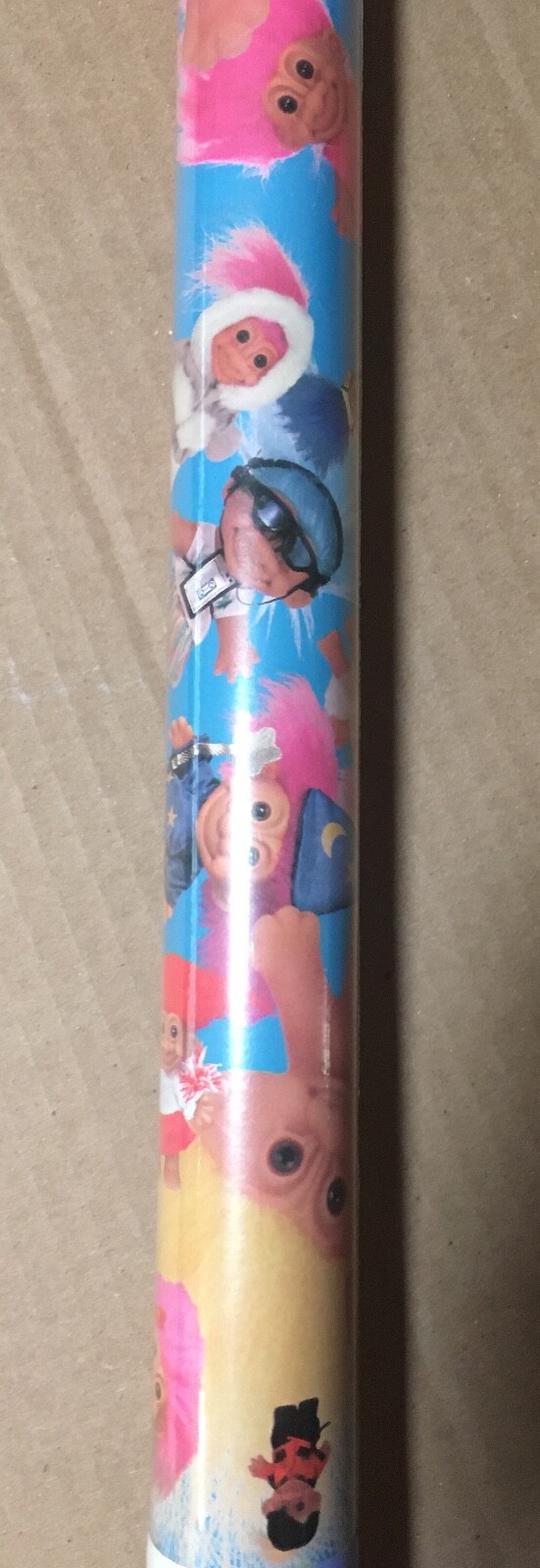 NEW Old Stock Trolls Wrapping Paper by Ambassador/Hallmark 15 sq. ft ...