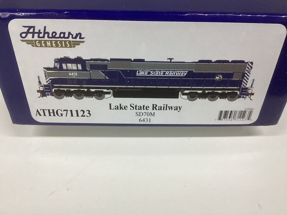 Athearn Genesis #G71123 HO scale “Lake StateRailway” SD70M Rd.#6431 | eBay