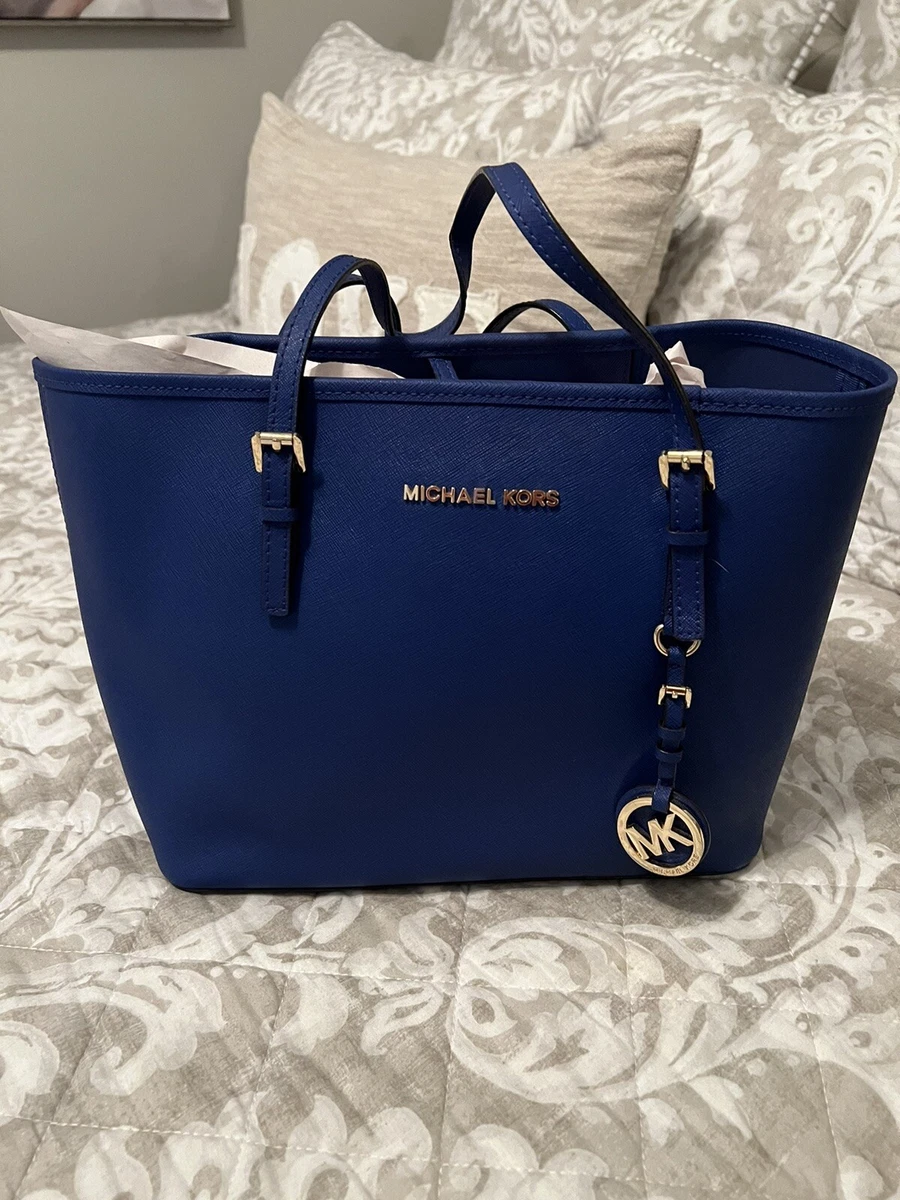 Michael Kors Blue Tote Bag