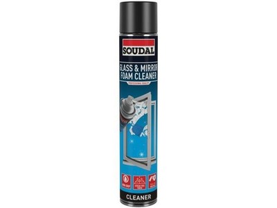 750ML SOUDAL GLASS AND MIRROR FOAM CLEANER - FAST ACTING, NON-SMEAR ...