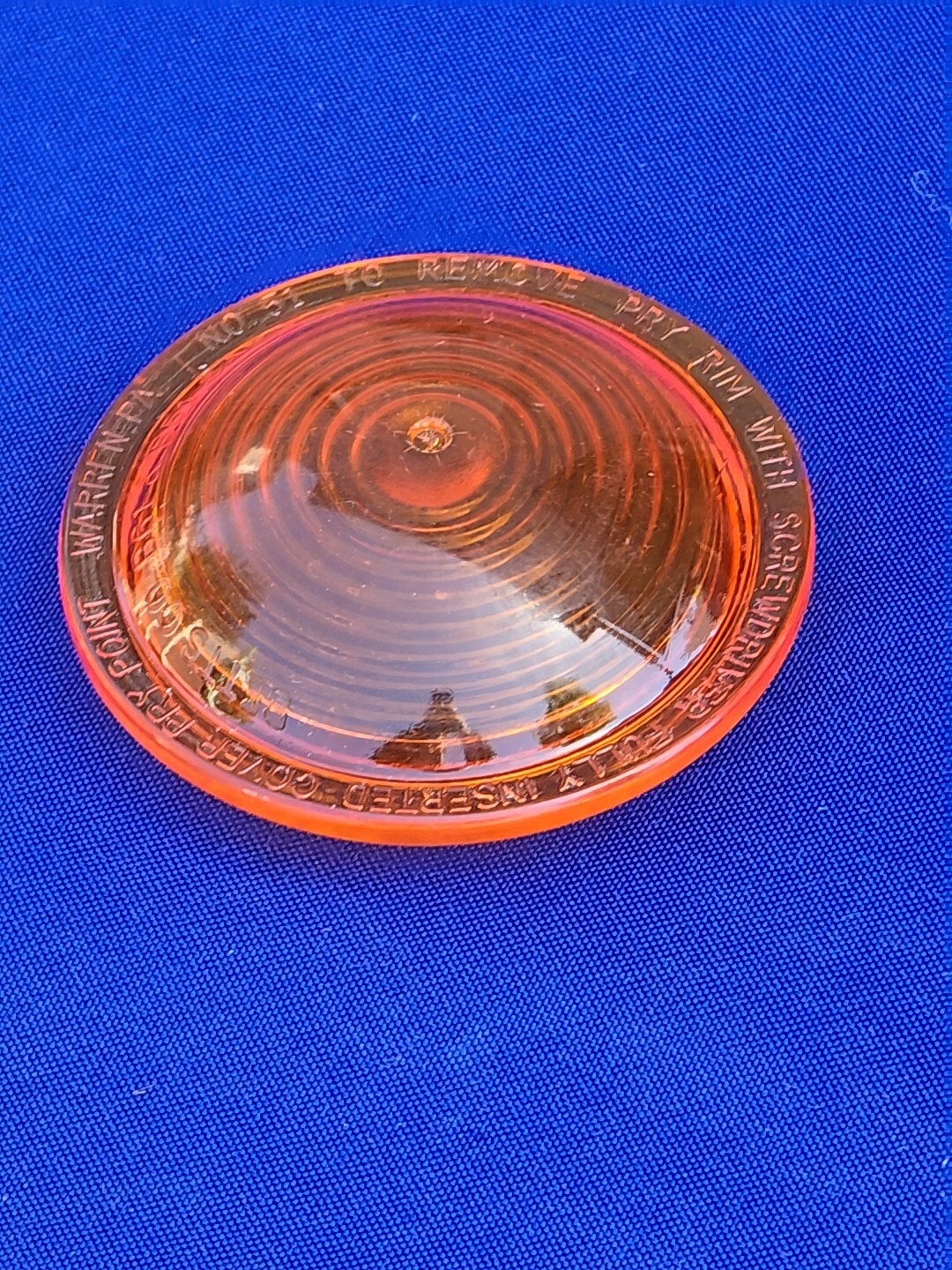 Betts Co. B61- B51-L SAE P. C. P2-73 AMBER Lens 3" Truck, Trailer ...