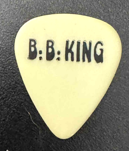 Authentic BB King Guitar Pick #7 Vintage 1980s | eBay