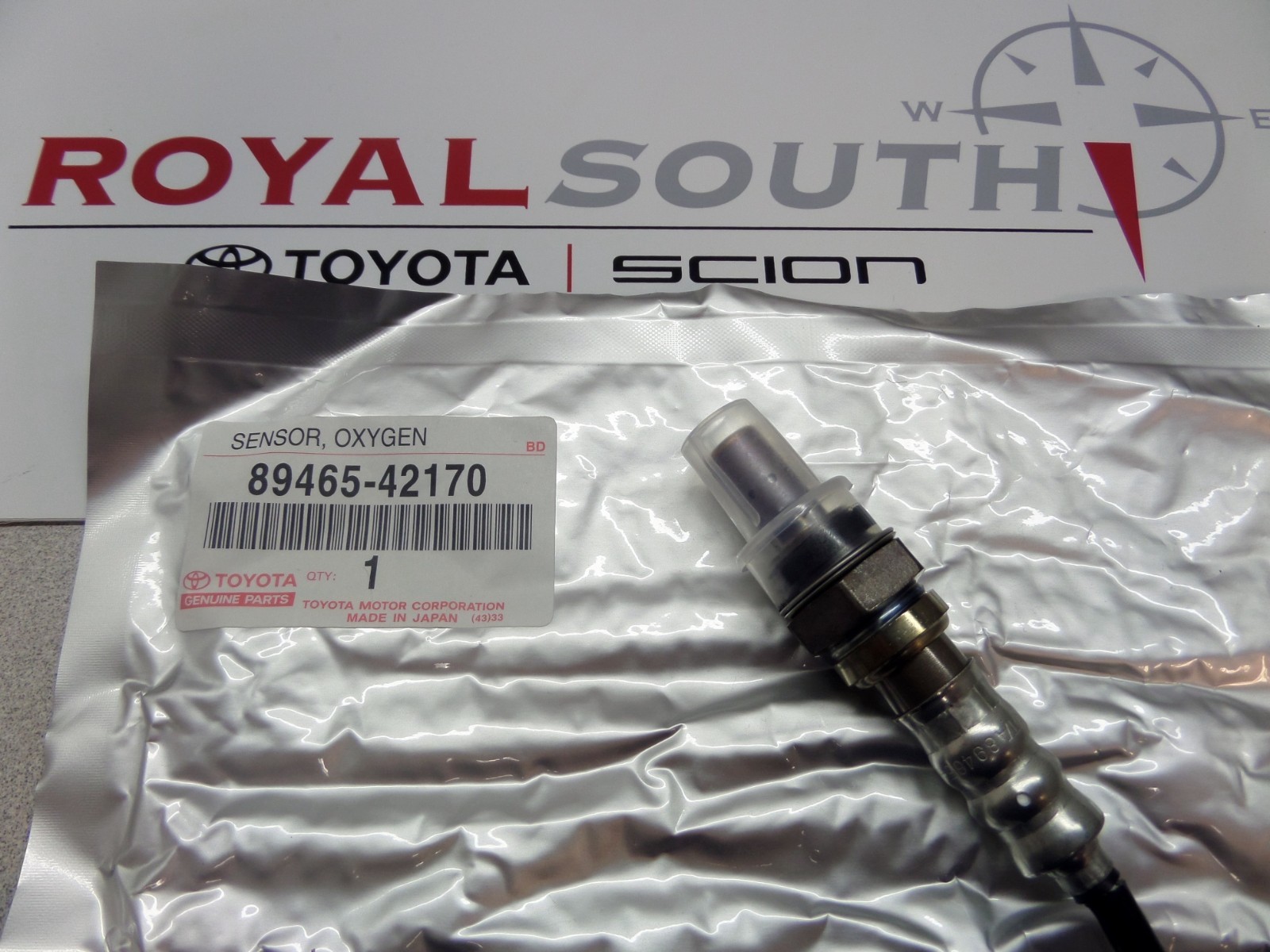 Toyota Rav4 Bank 1 Bottom Rear Oxygen Sensor Genuine OEM OE | eBay