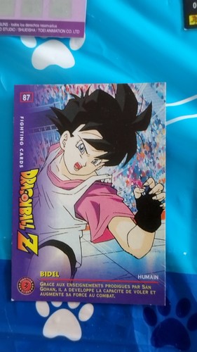 Carte Dragon Ball Z Fighting Cards Non Grattée n° 87 Dbz Panini Videl ...