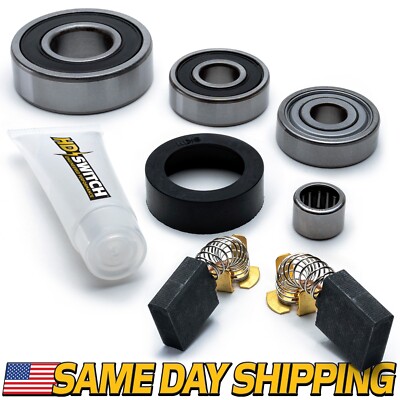 0QEF Motor Bearing Kit RM870 RM871 RM872 BTS10BS for Craftsman 10 ...