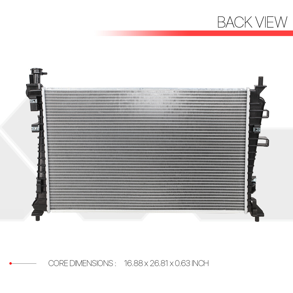 Fits 2008-2011 Ford Focus 4Cyl Aluminum Factory Replacement Radiator ...