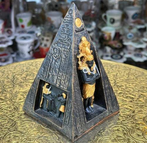 A RARE Ancient Antique Pharaonic Pyramid With Hieroglyphic Inscriptions ...