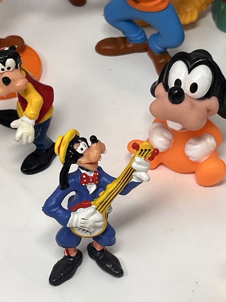 Lot Of 48 Vintage Disney Goofy PVC Figures Bully Bullyland Applause ...