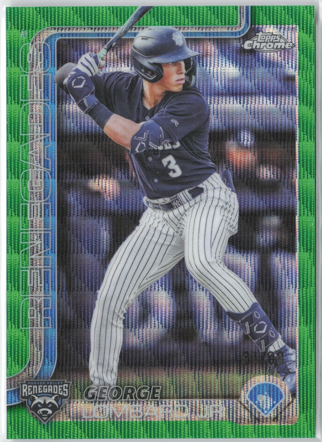 2025 Topps Pro Debut - Chrome George Lombard Jr. #PDC-41 Green Wave ...