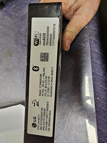 2018 CHEVY EQUINOX COMMUNICATION CONTROL MODULE TELEMATICS PN:84298328 ...