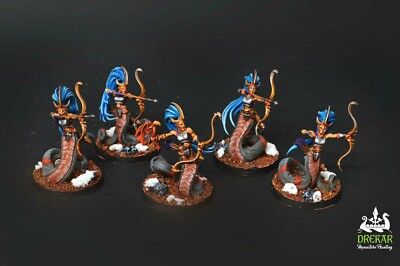 Melusai Blood Stalkers daughters khaine ** COMMISSION ** painting | eBay