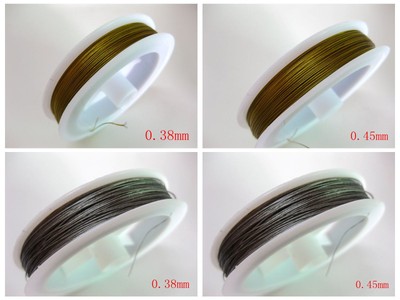 100 Meter Beading Cord Wire Thread Tiger Tail | eBay