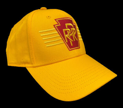 Pennsylvania Railroad PRR Embroidered Cap Hat #40-1009GV | eBay