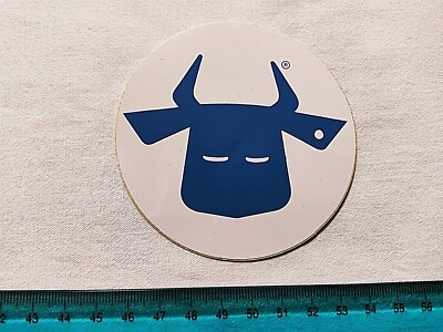 Adhesive Toro Blue Bleu Vintage Years 80 Old Sticker Kleber Autocollant ...