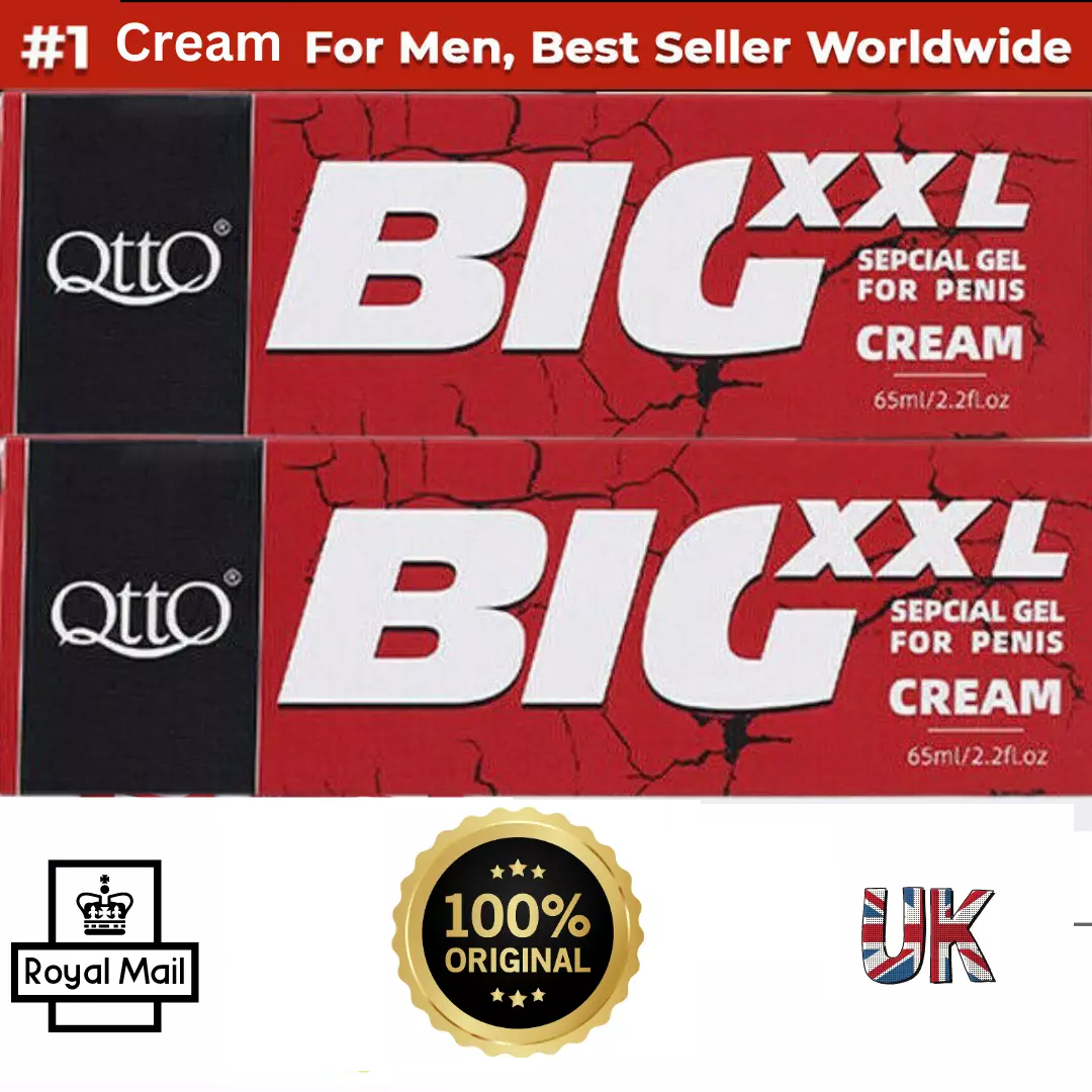 Big XXL Qtto Gel Oil Male Enhancement Massage Cream for Men UK | eBay UK