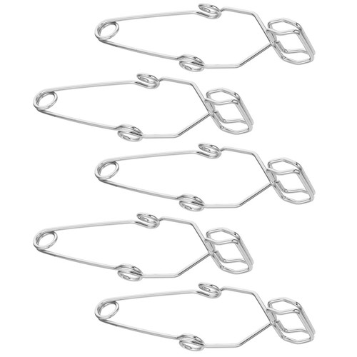 5 Pcs Electroplated Test Tube Clamp Lab Holders Laboratory Clips | eBay ...