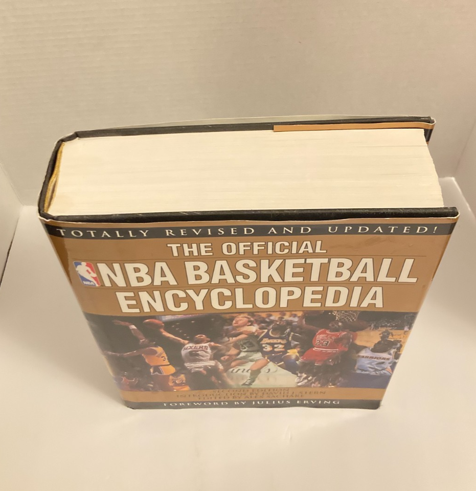Official NBA Basketball Encyclopedia 2nd Edition Hardcover 842 Pages ...