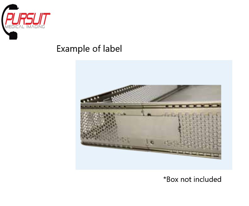 Aesculap JG617U Barcode Identification Label - for sale online | eBay