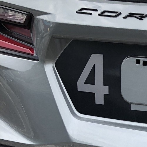 2020-2025 C8 Corvette C8R Fender Decals Jake Logo and #3 #4 Vinyl ...