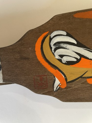 Vintage Hagoita Japanese Hand Painted Paddle | eBay