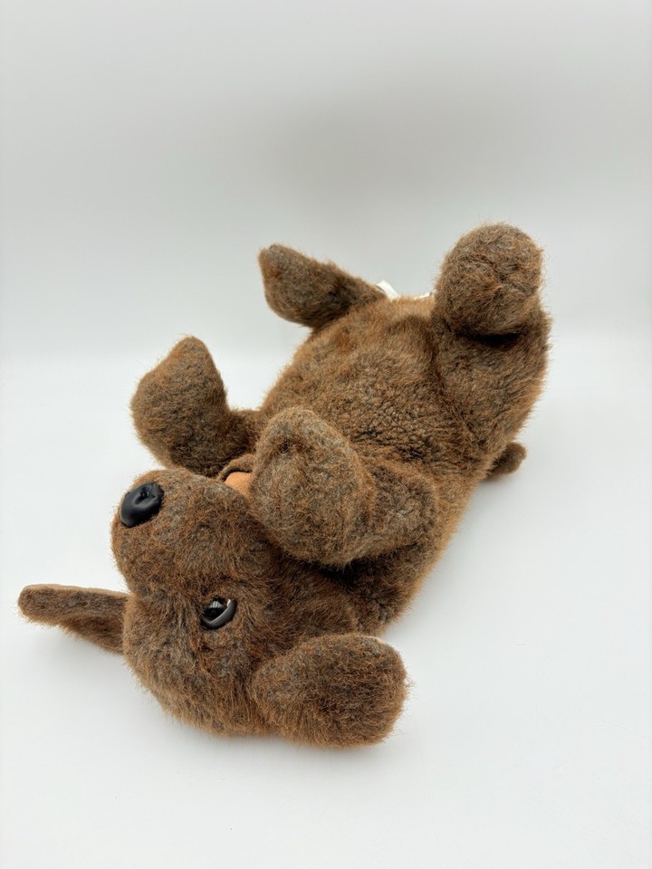 Folkmanis Sitting Dog Puppet Full Body Story Telling 15” | eBay