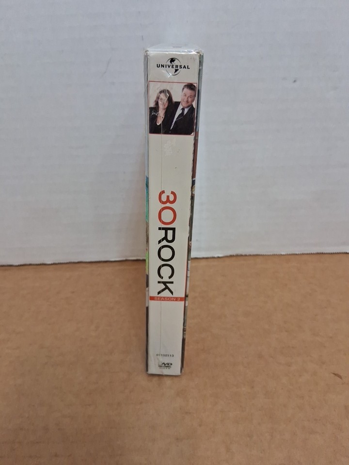 30 Rock Season 2 DVD Widescreen Box Set Extras Sealed Brand New ...