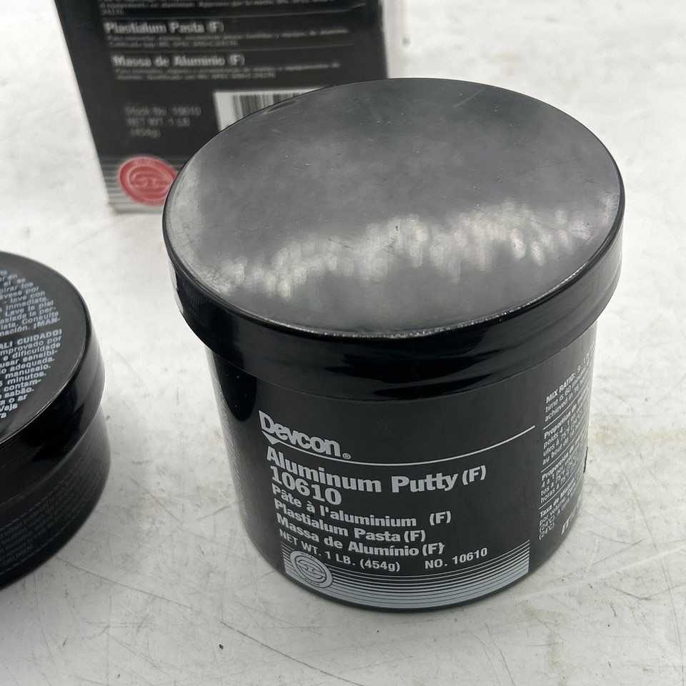 Devcon 10610 Putty, 1 Lb Container Size, Can, Gray Expired See Pics ...